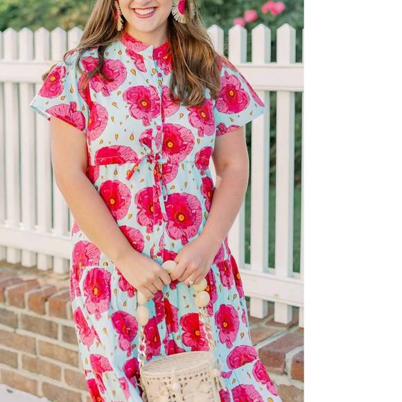 Victoria Dunn | Dresses | New Victoria Dunn Magnolia Flutter Maxi Dress ...